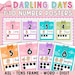 Pastel Number Posters 1-10: ASL, Tens Frame, Classroom Math (PDF ...