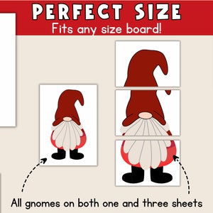 Gnome Bulletin Board | Christmas Classroom Decor | Christmas Printable ...