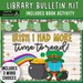 Reading Bulletin Board | St Patricks Day Bulletin Board Kit | Library ...