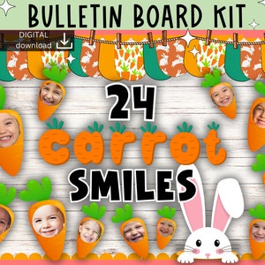 April Bulletin Board | Easter Bulletin Board | Bunny Bulletin Board ...