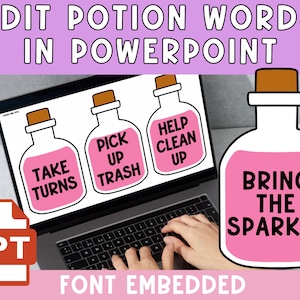 Halloween Kindness Bulletin Board Kit: Editable SEL Potion Theme ...