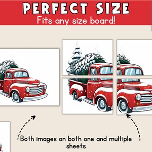 Christmas Tree Truck Bulletin Board | Christmas Bulletin Board Decor ...