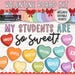 Valentine Bulletin Board | Candy Hearts Bulletin Kit | Wellbeing ...