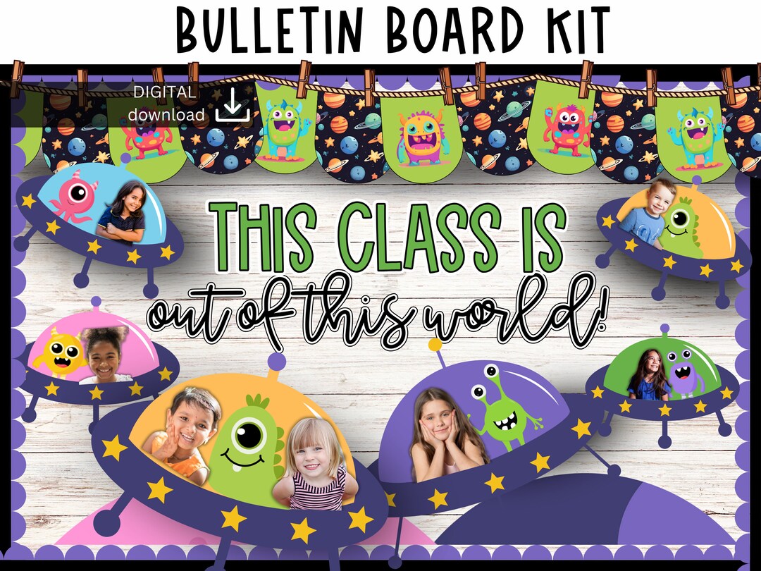 New Year Bulletin Board | Children’s Faces Classroom Decor | January ...
