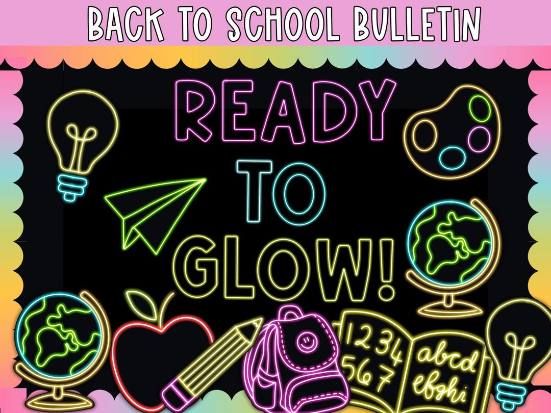 Welcome Back Bulletin Board | August Bulletin Board | New Year Bulletin ...