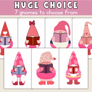 Valentine Library Bulletin Board | Reading Bulletin Board | Gnome ...