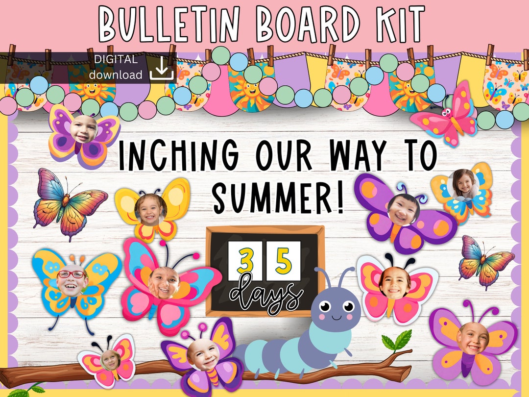 Summer Countdown Bulletin Board | End of Year Bulletin Board ...