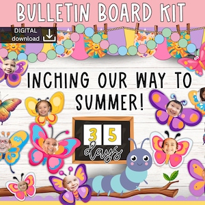 Summer Countdown Bulletin Board | End of Year Bulletin Board ...