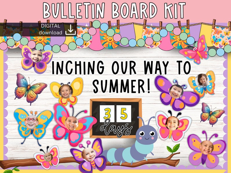 Summer Countdown Bulletin Board | End of Year Bulletin Board ...