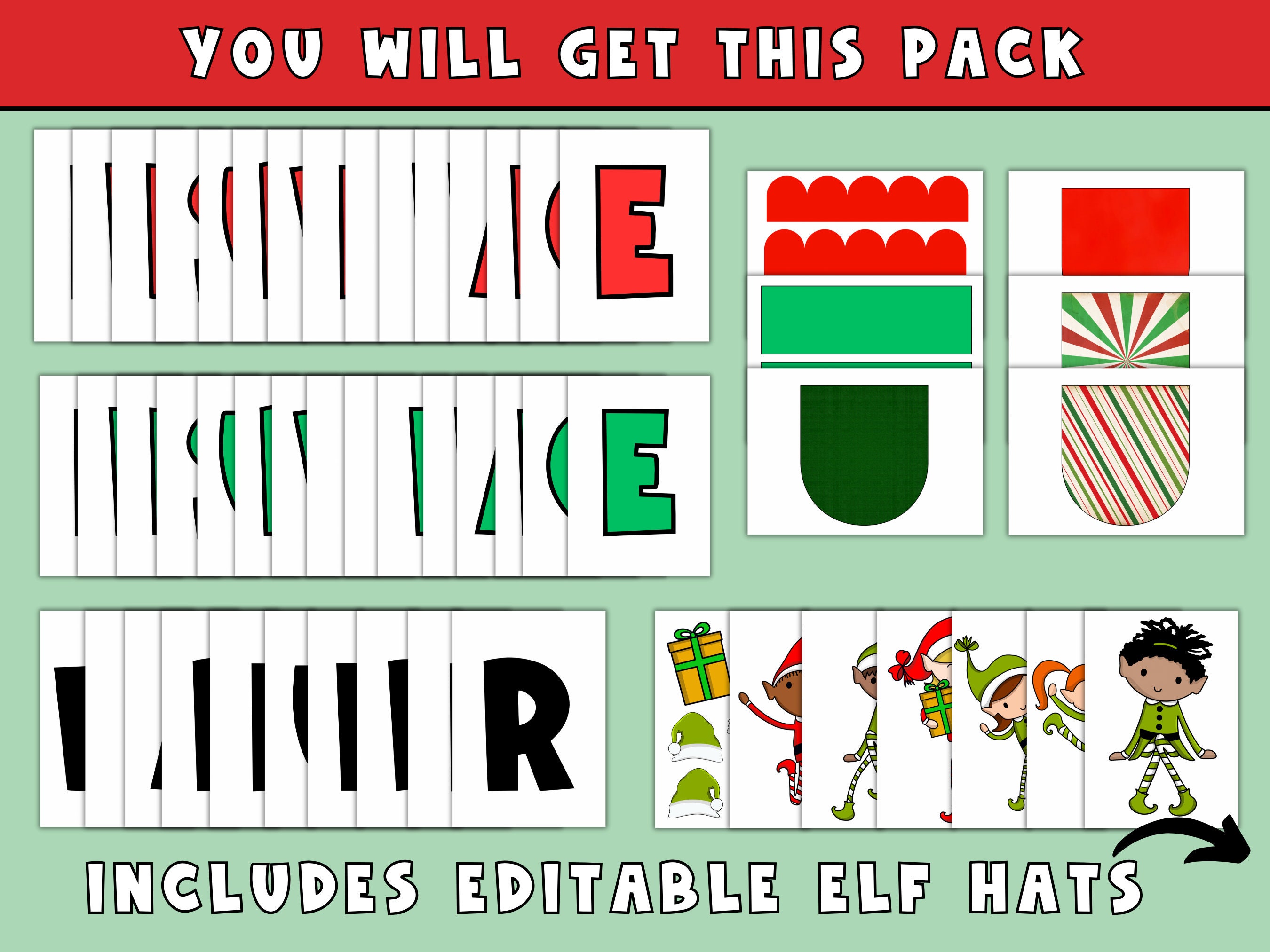 Elf Classroom Naughty Elf Bulletin Board Christmas Bulletin Board ...
