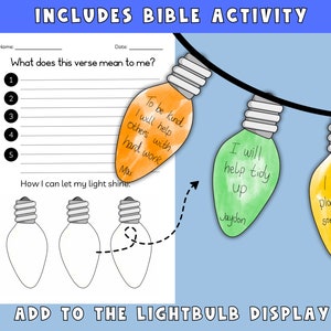 Christian Classroom Decor Printable | Bible Verse Bulletin Board Decor ...