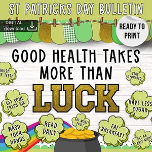 St Patrick’s Day Bulletin Board | Nurses Bulletin Board | Kindness ...