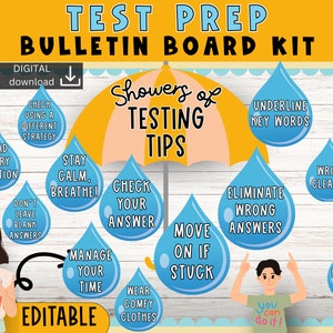 Test Prep Bulletin Board | Finals Bulletin | Exam Success| Exam Decor ...