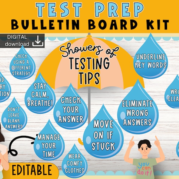 Test Taking Encouragement Posters - Etsy