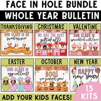 Bright Varsity Glitter Classroom Decor Kit Bundle - Etsy