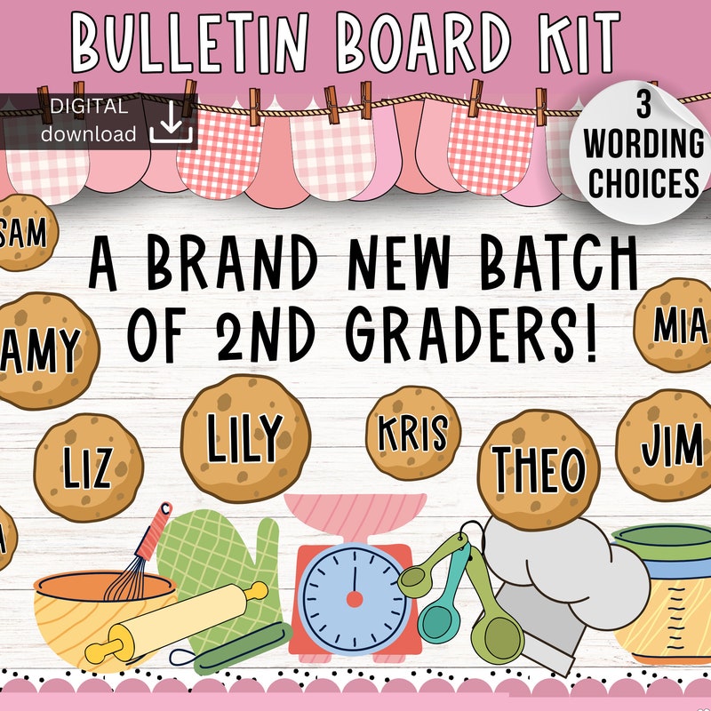 Smart Cookie Bulletin Board - Etsy