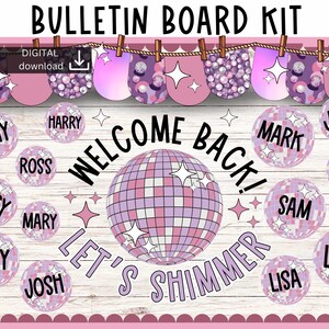Welcome Back Bulletin Board | August Bulletin Board | Bulletin Board ...