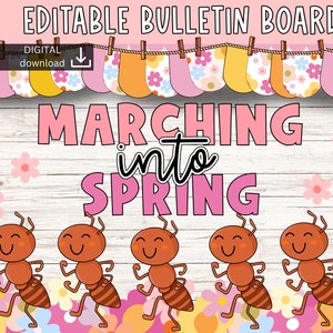 March Bulletin Board | Spring Bulletin Board | Easy Bulletin Board ...