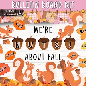 Fall Bulletin Board | Autumn Bulletin Board | Woodland Bulletin Board ...