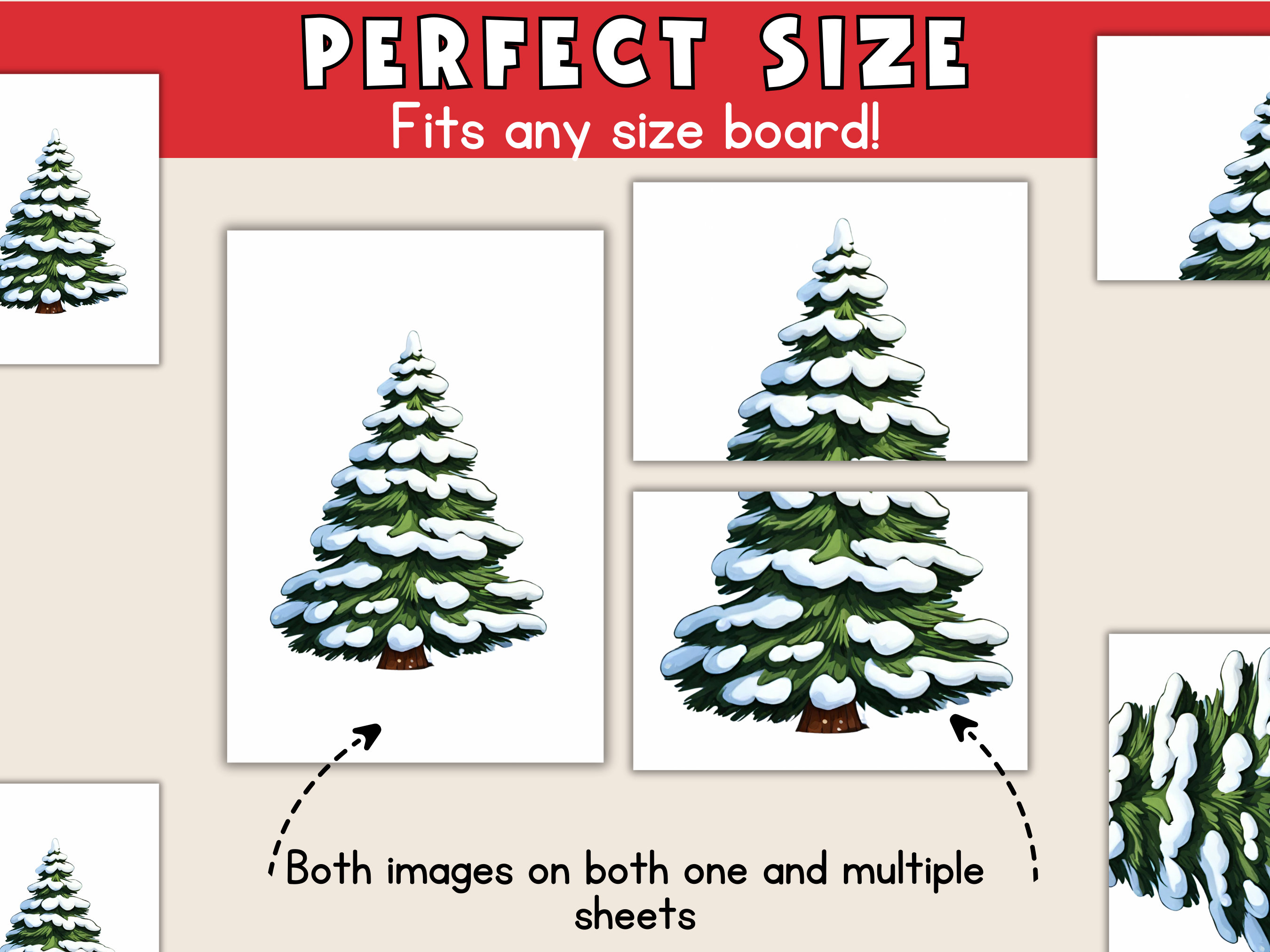 Christmas Tree Truck Bulletin Board Christmas Bulletin Board Decor ...