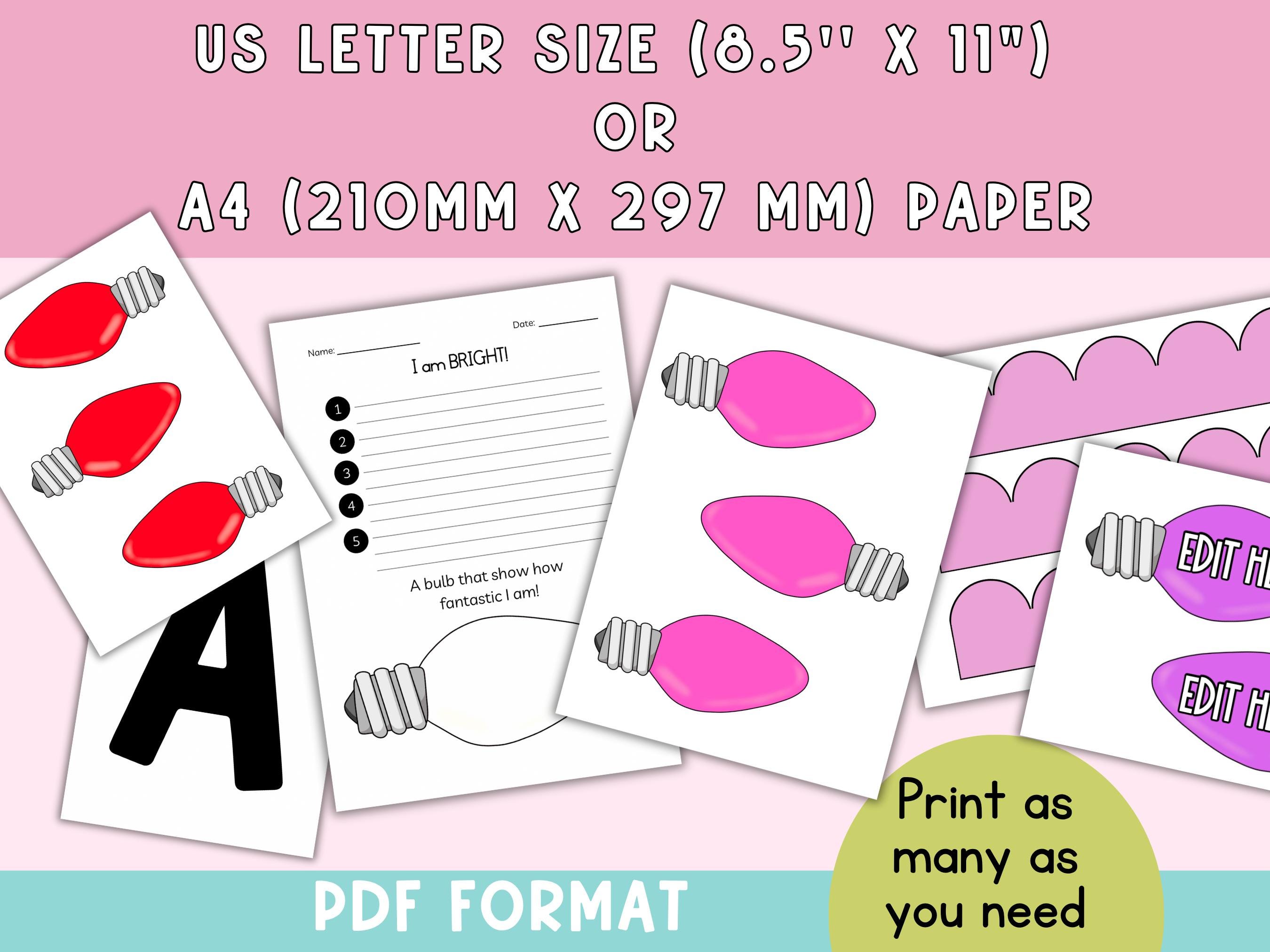 Christmas Classroom Decor Printable | Holiday Bulletin Decor | Festive ...