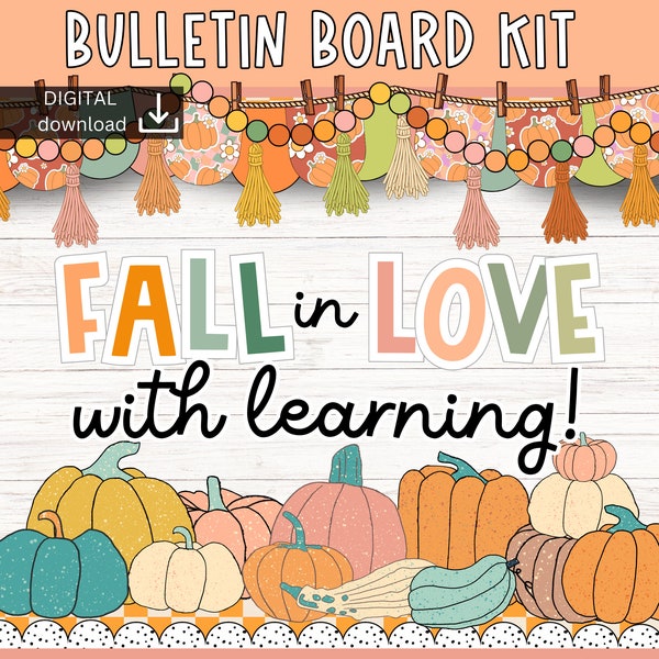 Fall Bulletin Board - Etsy
