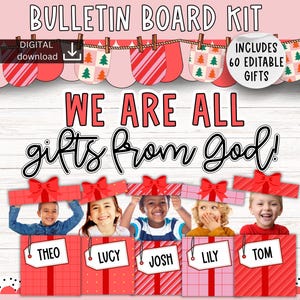 Jesus Bulletin Board Kit | Bible Bulletin Board | Christian Christmas ...