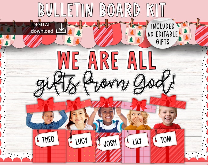 Teachers School Bulletin Board for School Classrooms/nativity/christmas ...