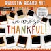 Thanksgiving Bulletin Board Kit | Classroom Decor for Thanksgiving ...