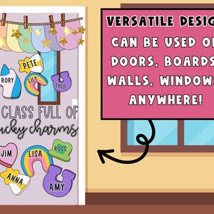 Lucky Charms Bulletin Board | St Patrick’s Day Bulletin Board | March ...