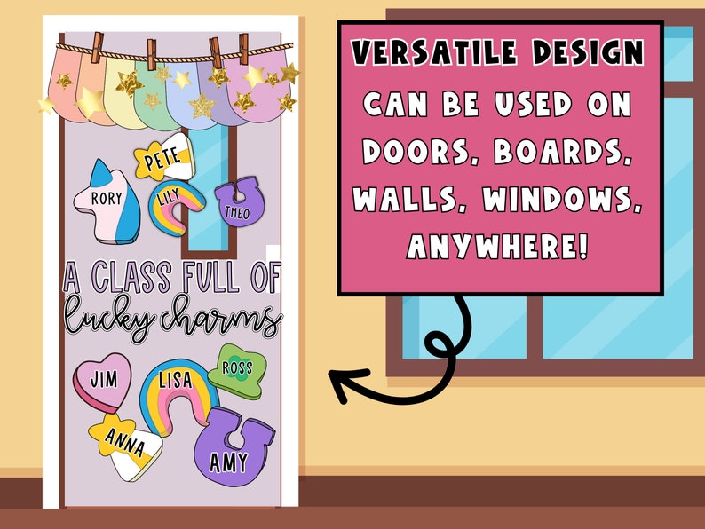 Lucky Charms Bulletin Board | St Patrick’s Day Bulletin Board | March ...