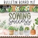 Botanical Bulletin Board | Plants Classroom Decor | New Year Bulletin ...