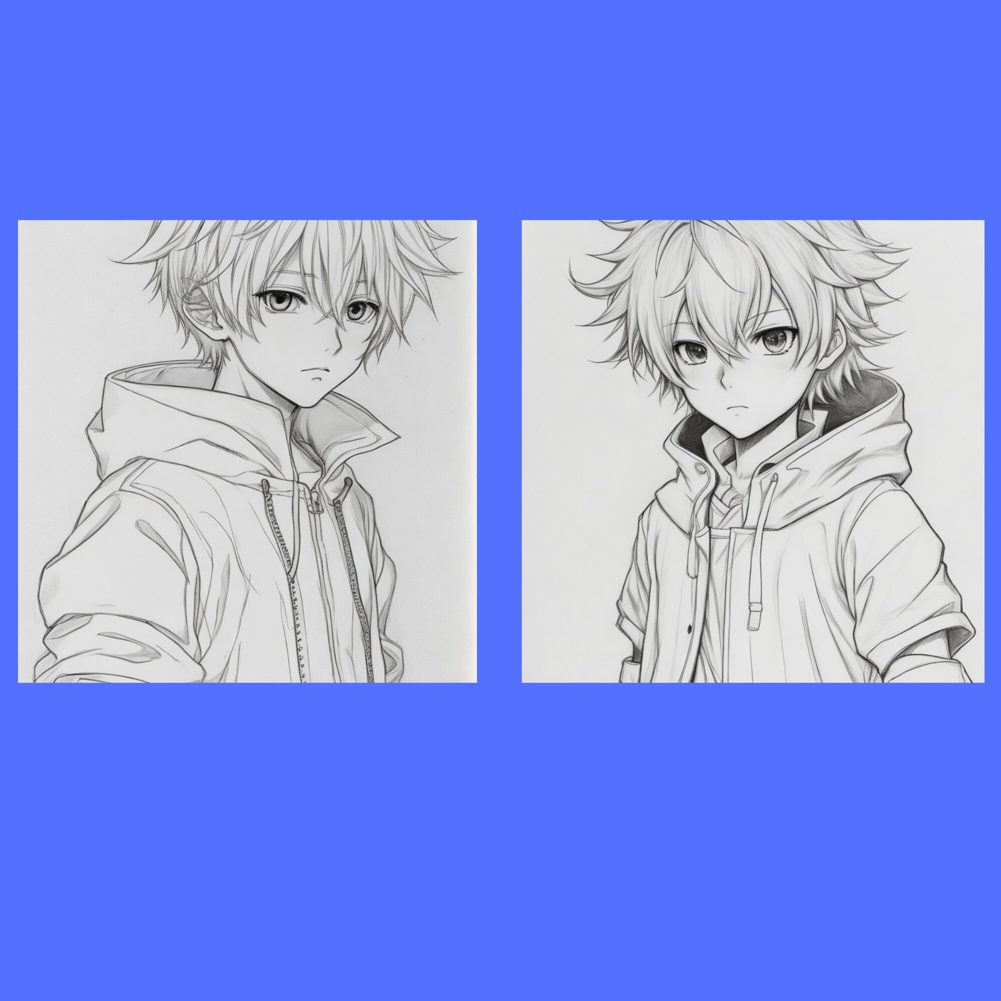 Coloring Pages: 10 Anime Coloring Pages - Etsy