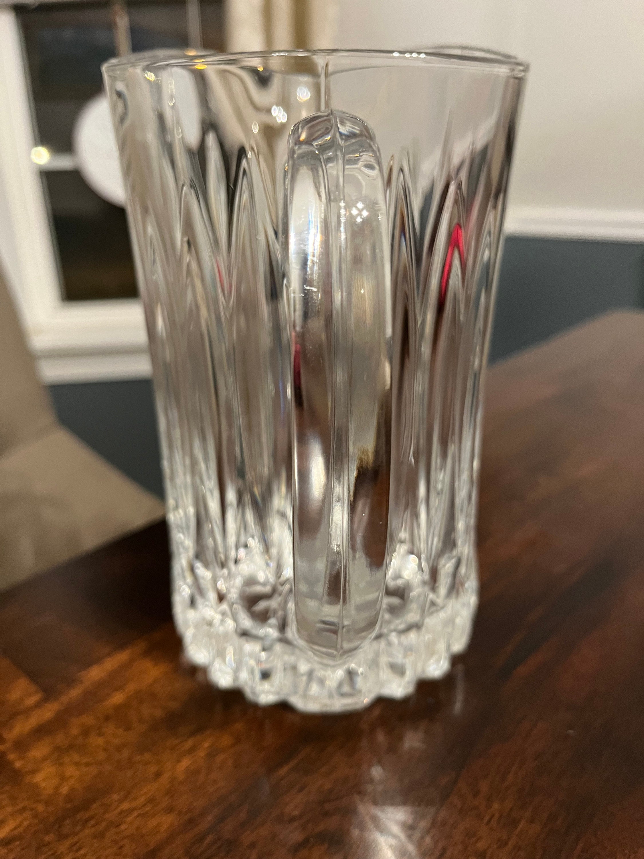 Vintage Royal Crystal Rock Opera Pattern Clear Glass Cold Beverage ...