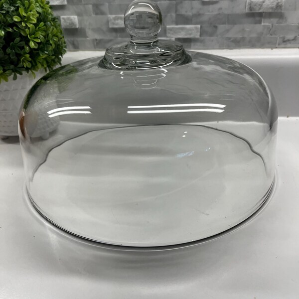 Glass Cake Dome - Etsy