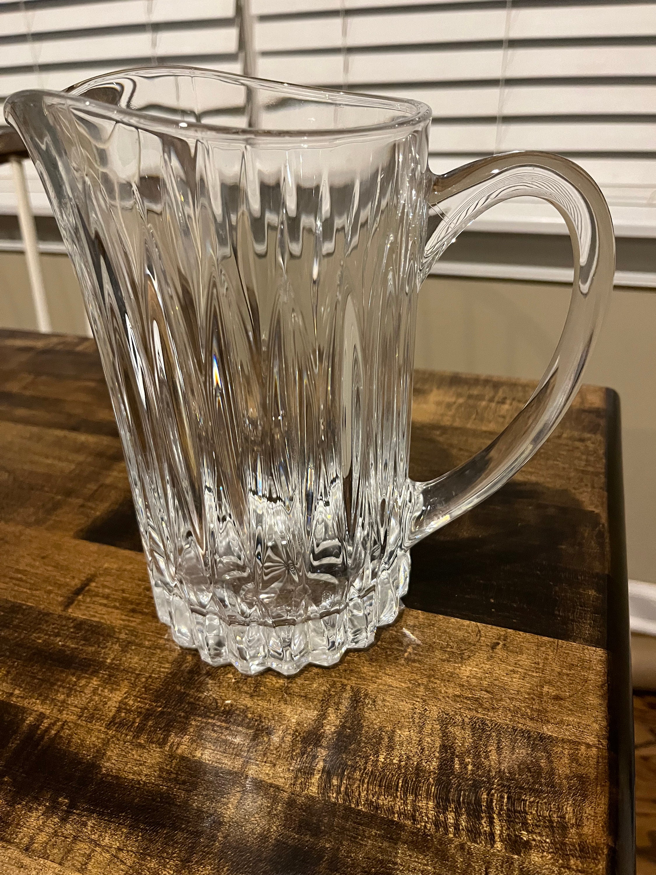 Vintage Royal Crystal Rock Opera Pattern Clear Glass Cold Beverage ...
