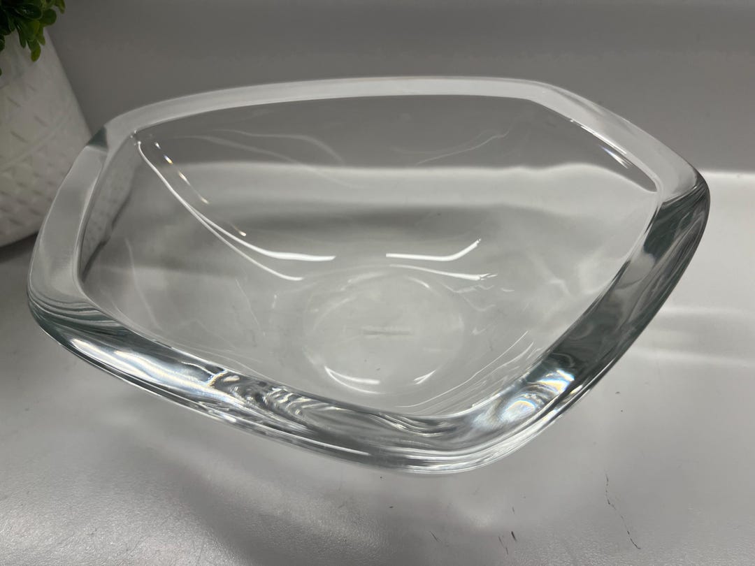 Vintage Villeroy & Boch Signed 5 Sided Crystal Bowl - Etsy