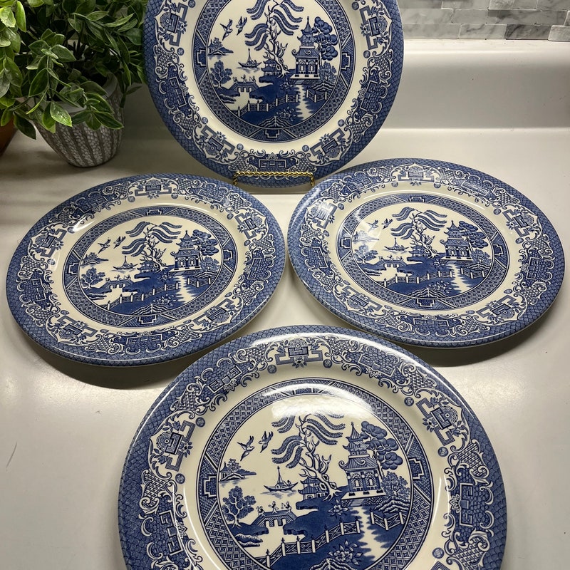 Willow Pattern Plate - Etsy