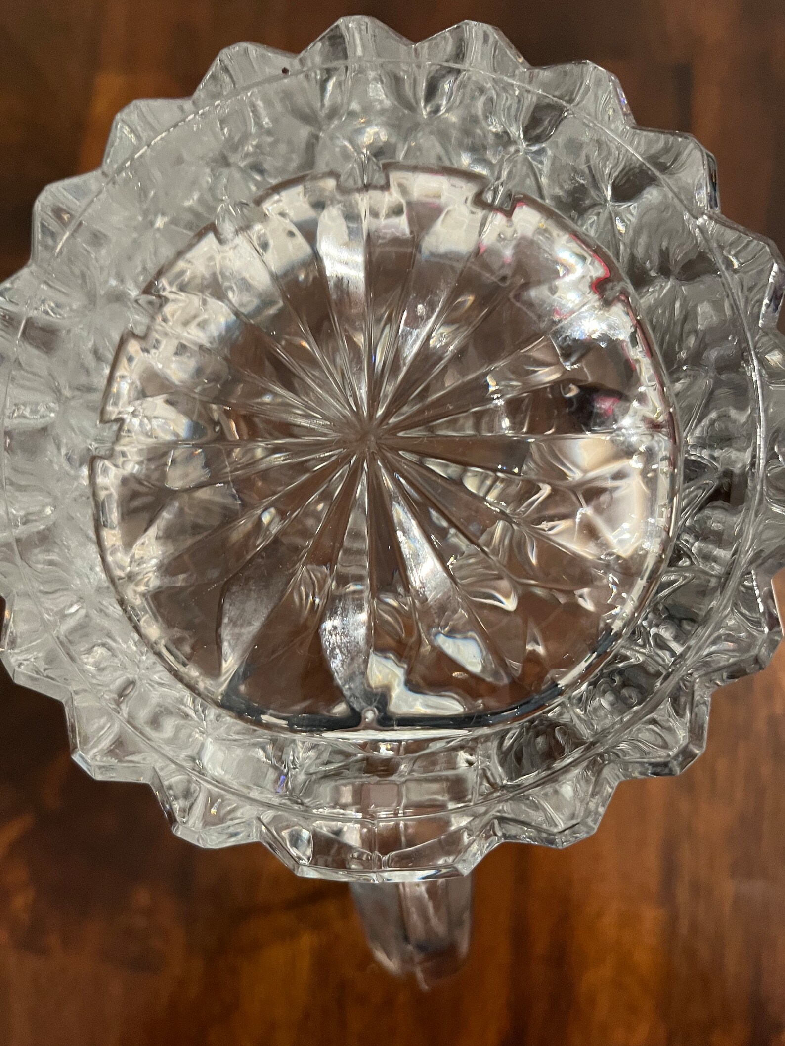 Vintage Royal Crystal Rock Opera Pattern Clear Glass Cold Beverage ...