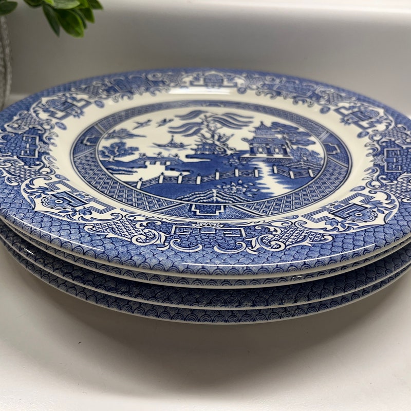 Willow Pattern Plate - Etsy