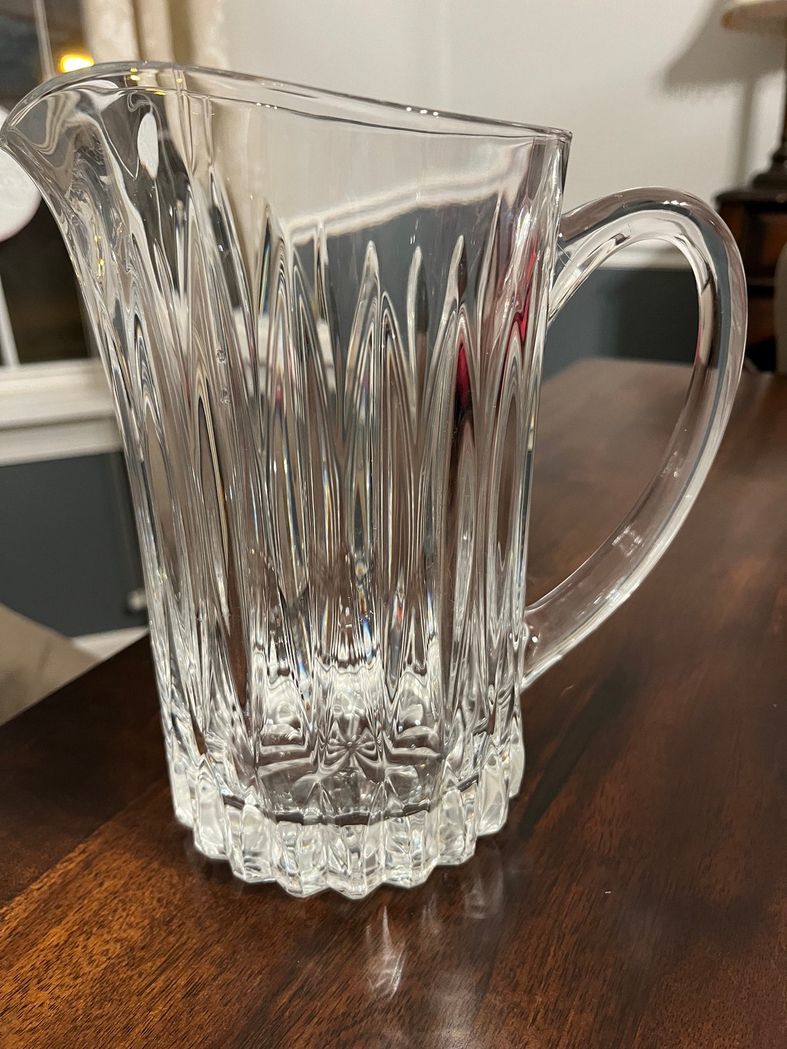 Vintage Royal Crystal Rock Opera Pattern Clear Glass Cold Beverage ...