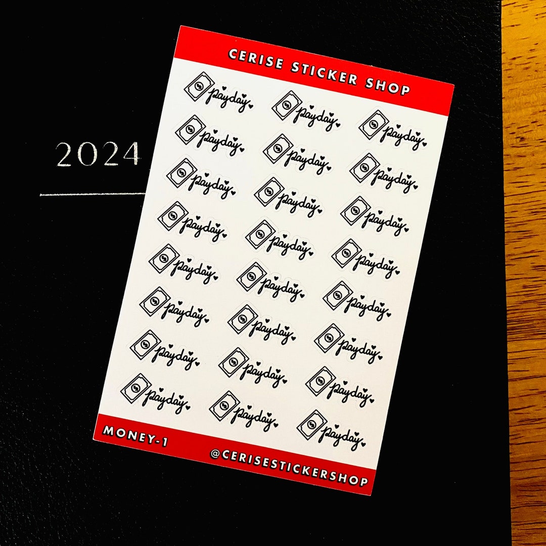 Payday Planner Stickers | Budget Stickers, Journaling - Etsy
