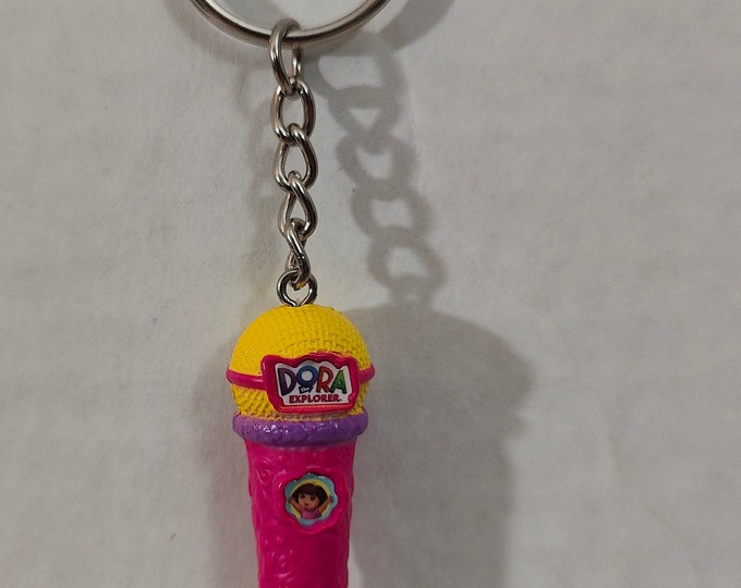 Mini Dora the Explorer Microphone Keychain - Etsy
