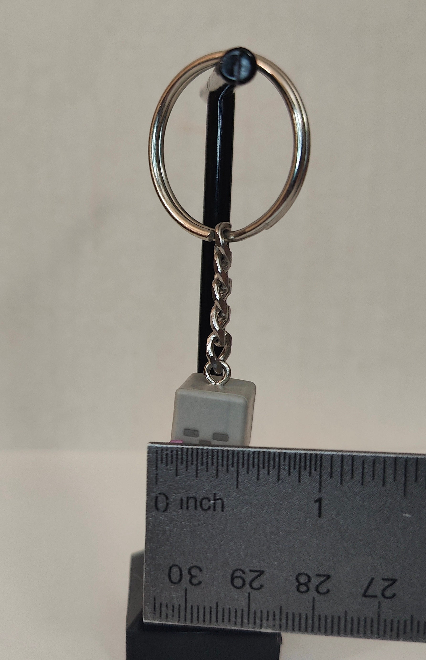 Minecraft Keychain Figure Skeleton Spider - Etsy