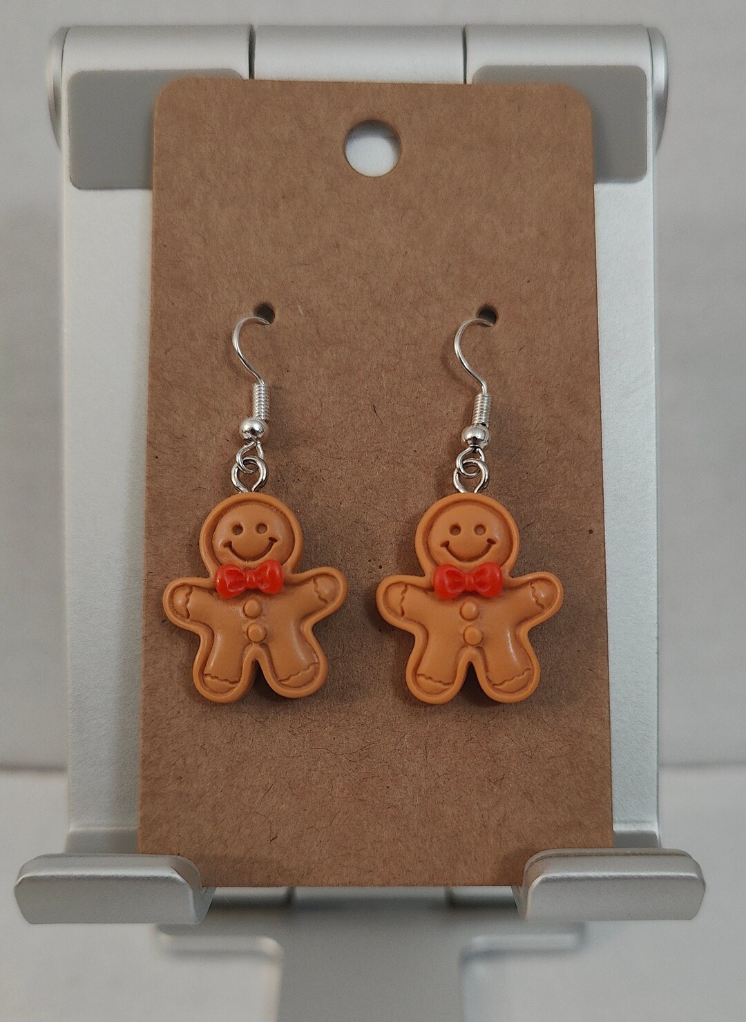 You Cant Catch Me I'm the Gingerbread Man Earrings - Etsy