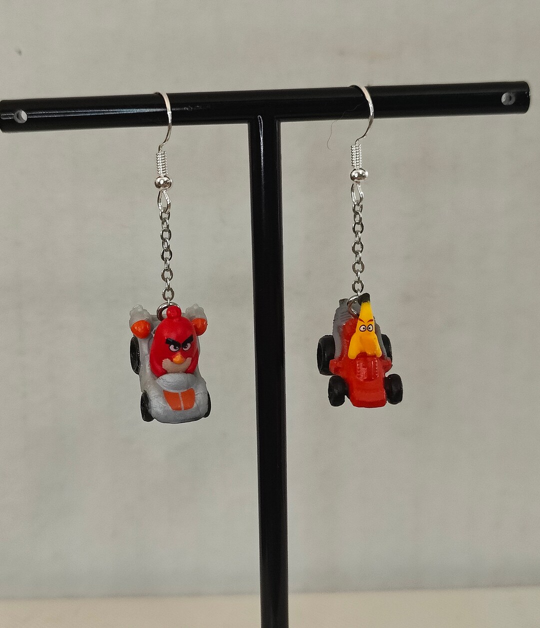 Angry Birds Racers Mini Toy Earrings - Etsy
