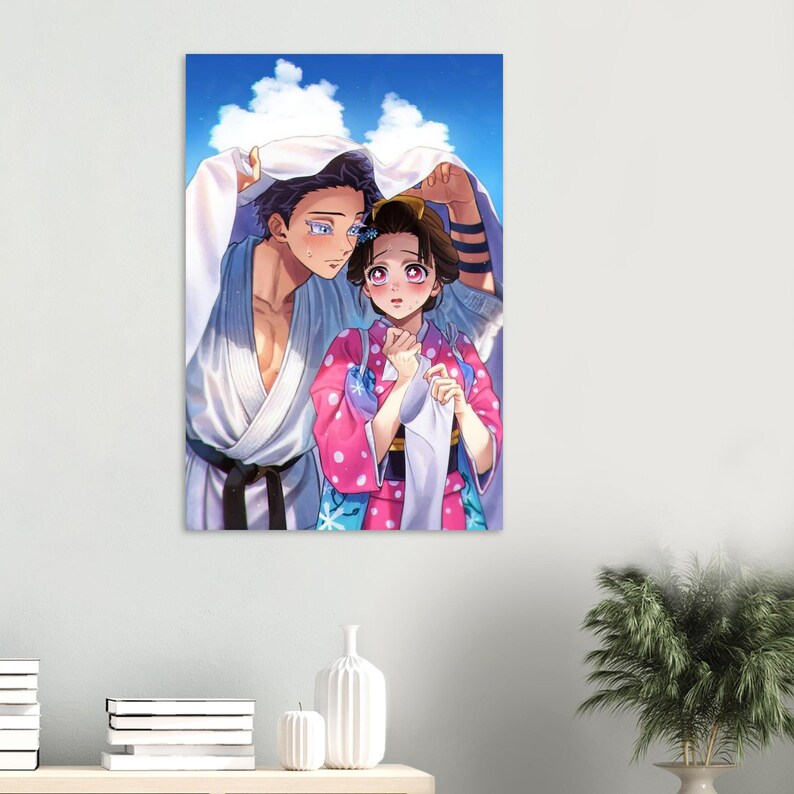 Akaza Demon Slayer Poster | Infinity Castle Arc Anime Wall Art ...