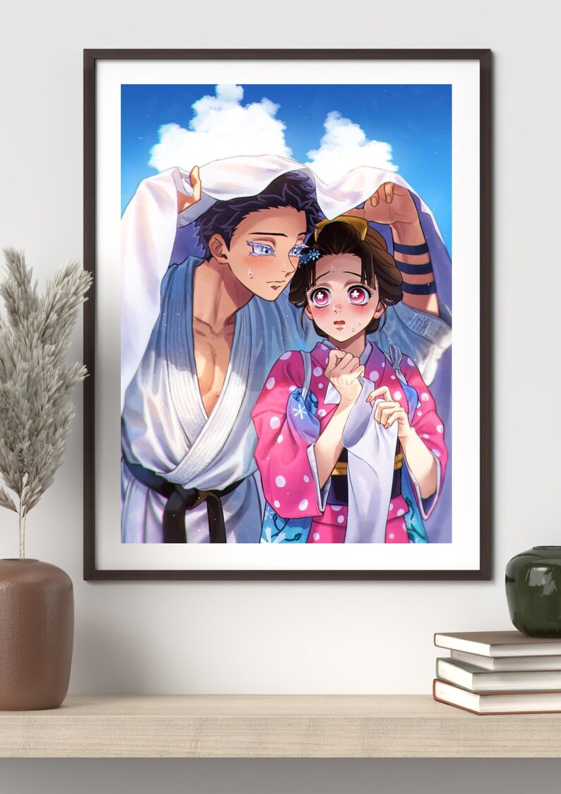 Akaza Demon Slayer Poster | Infinity Castle Arc Anime Wall Art ...