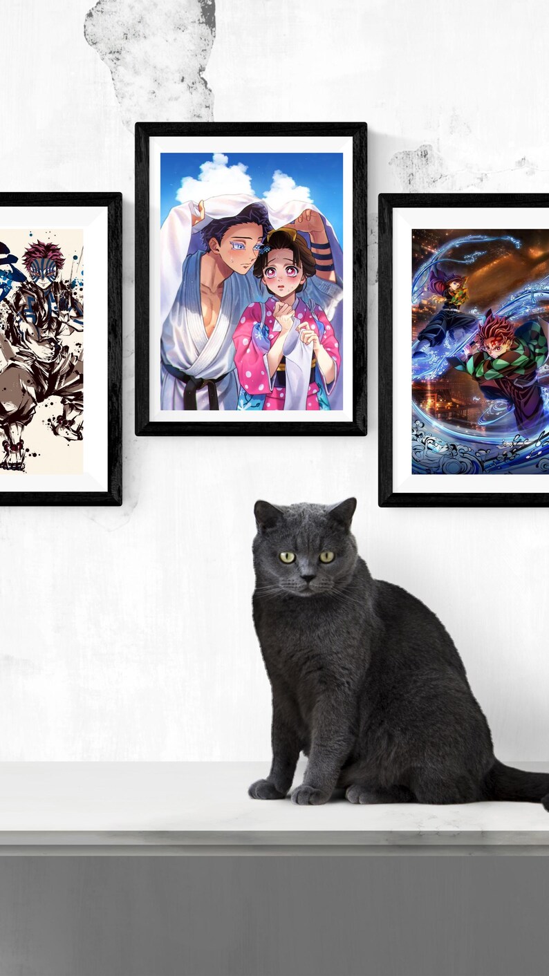 Akaza Demon Slayer Poster | Infinity Castle Arc Anime Wall Art ...