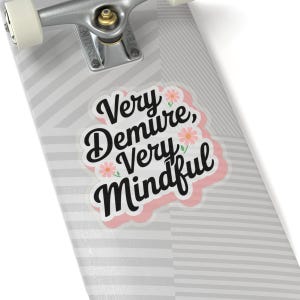 Very Demure Sticker, Very Mindful Tiktok Sticker Trendy Kindle Laptop ...